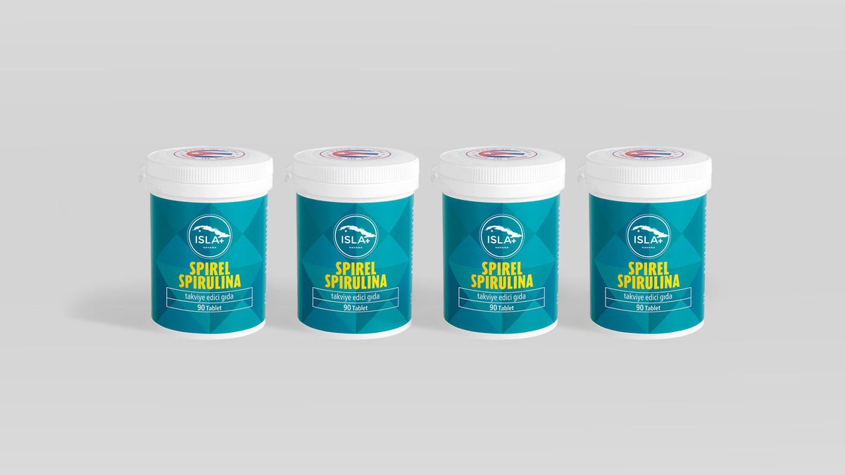 Spirel Spirulina 4'lü paket – IslaPlus